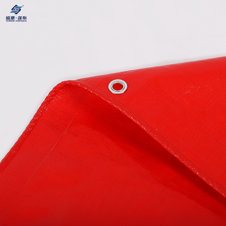 Red/Red Waterproof Heavy Duty PE tarpaulin Sheets - Buy How to ...